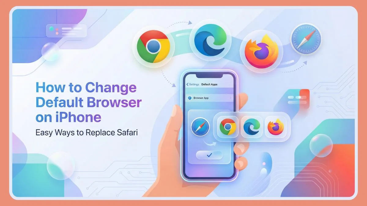 How to Change Default Browser on iPhone (2026): Easy Ways to Replace ...