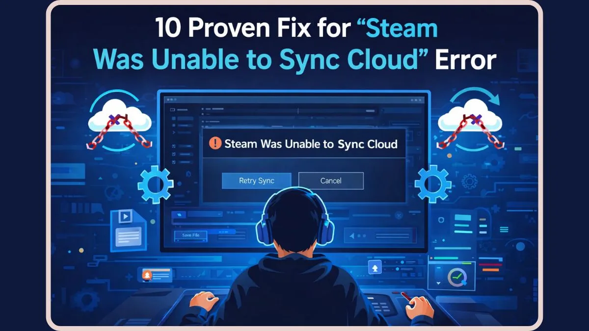 10 Proven Fix for “Steam Was Unable to Sync Cloud” Error - Izoate