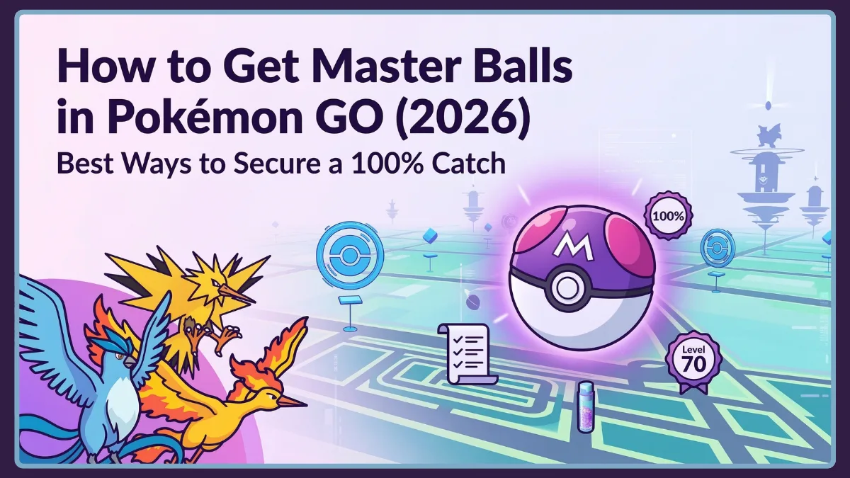 How to Get Master Balls in Pokémon GO (2026): Best Ways to Secure a 100 ...