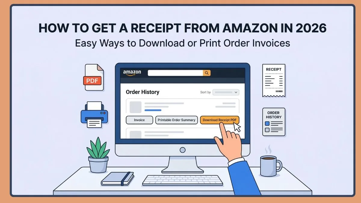 How to Get a Receipt From Amazon (2026): Easy Ways to Download & Print ...