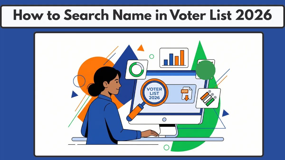 How to Search Name in Voter List 2026: Track Your SIR Application ...