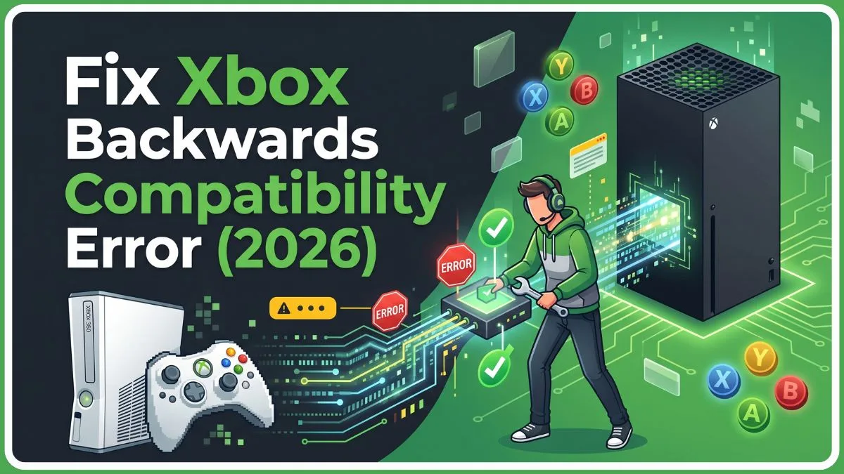 4 Top Ways to Fix Xbox Backwards Compatibility Error (2026) - Izoate