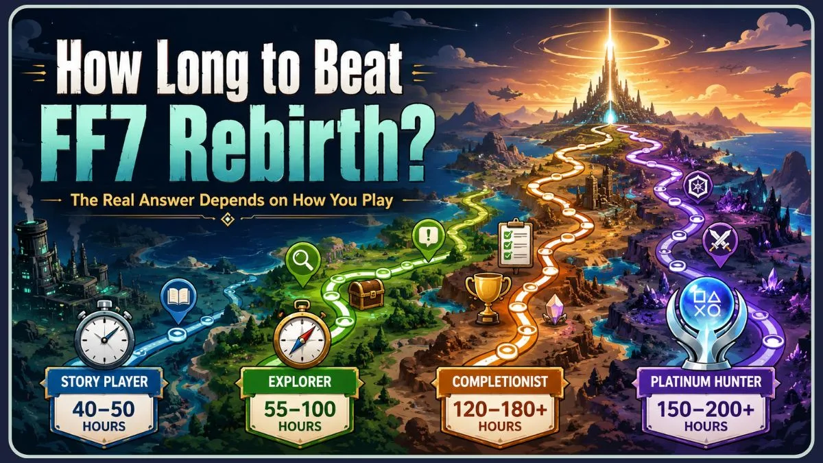 How Long to Beat FF7 Rebirth? The Real Answer Depends on How You Play ...