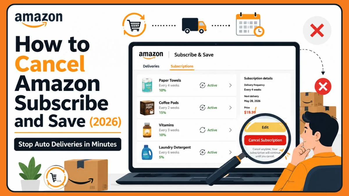 How to Cancel Amazon Subscribe and Save (2026): Stop Auto Deliveries in ...