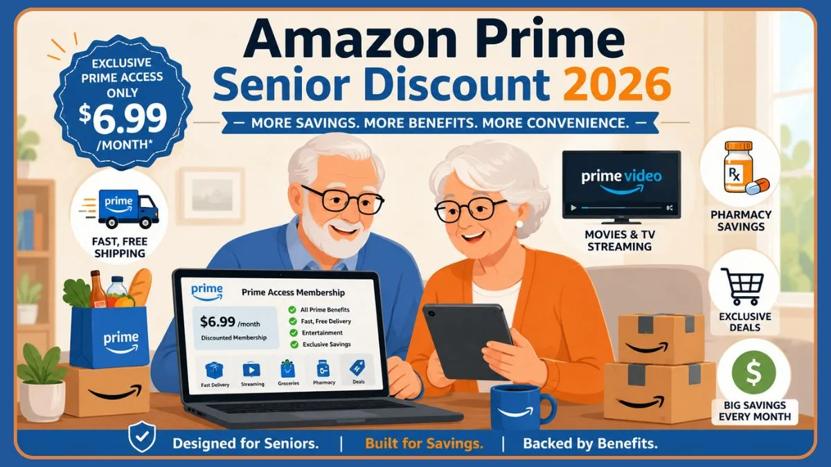 How to Apply for the Amazon Prime Senior Discount in USA 2026: Free ...