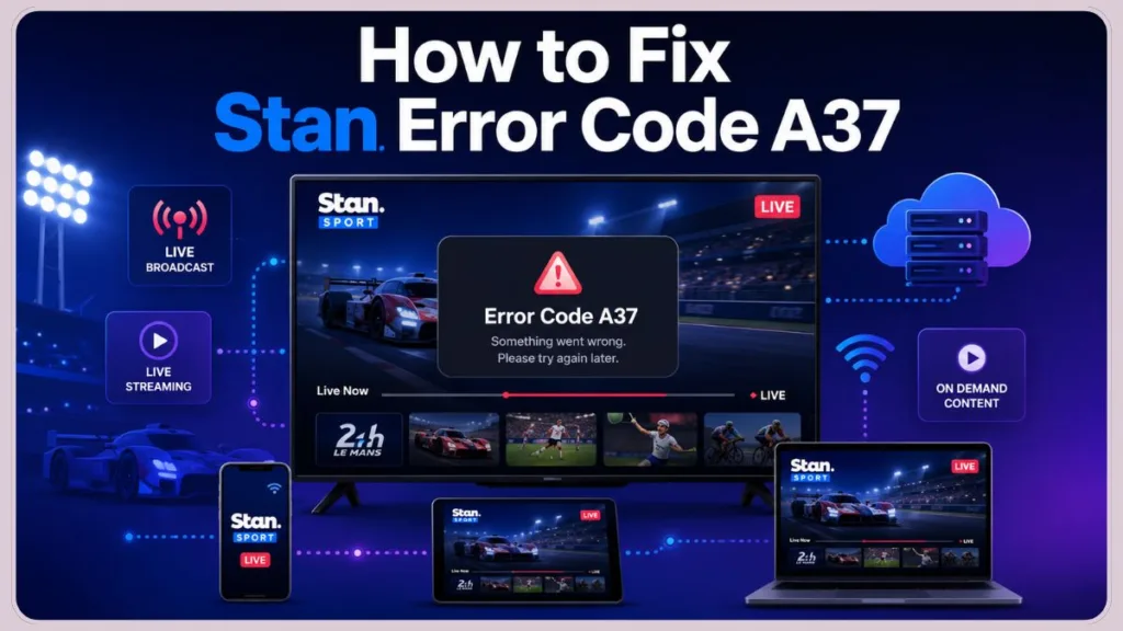How to Fix Stan Error Code A37 (And Why Your Live Stream Crashed) - Izoate
