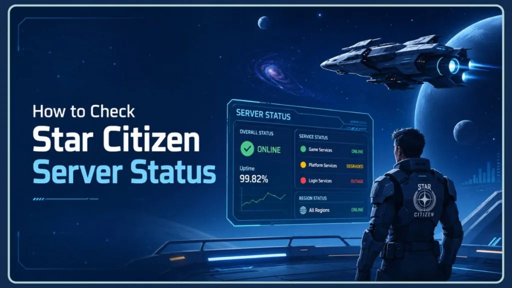 How to Check Star Citizen Server Status (Is the Game Down?) - Izoate